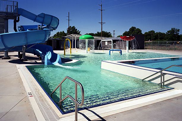 Public Swimming Pool Outside