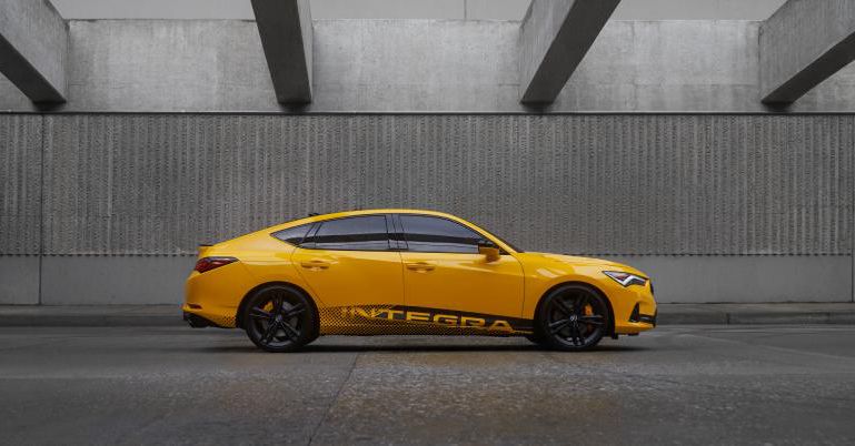 Acura Revives its Iconic Integra