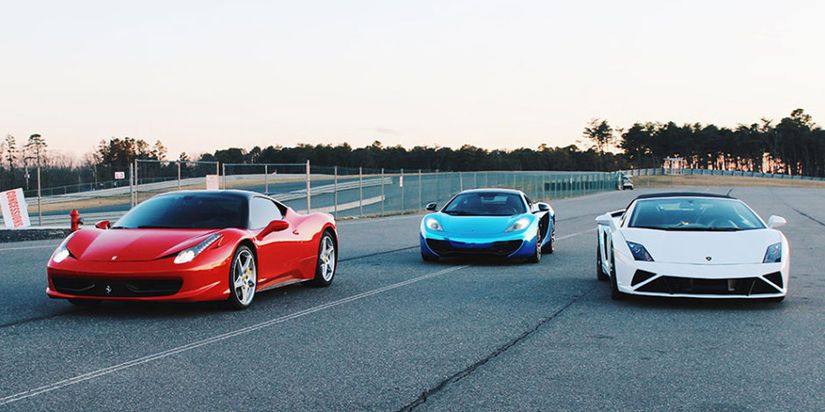 Drive exotic cars store
