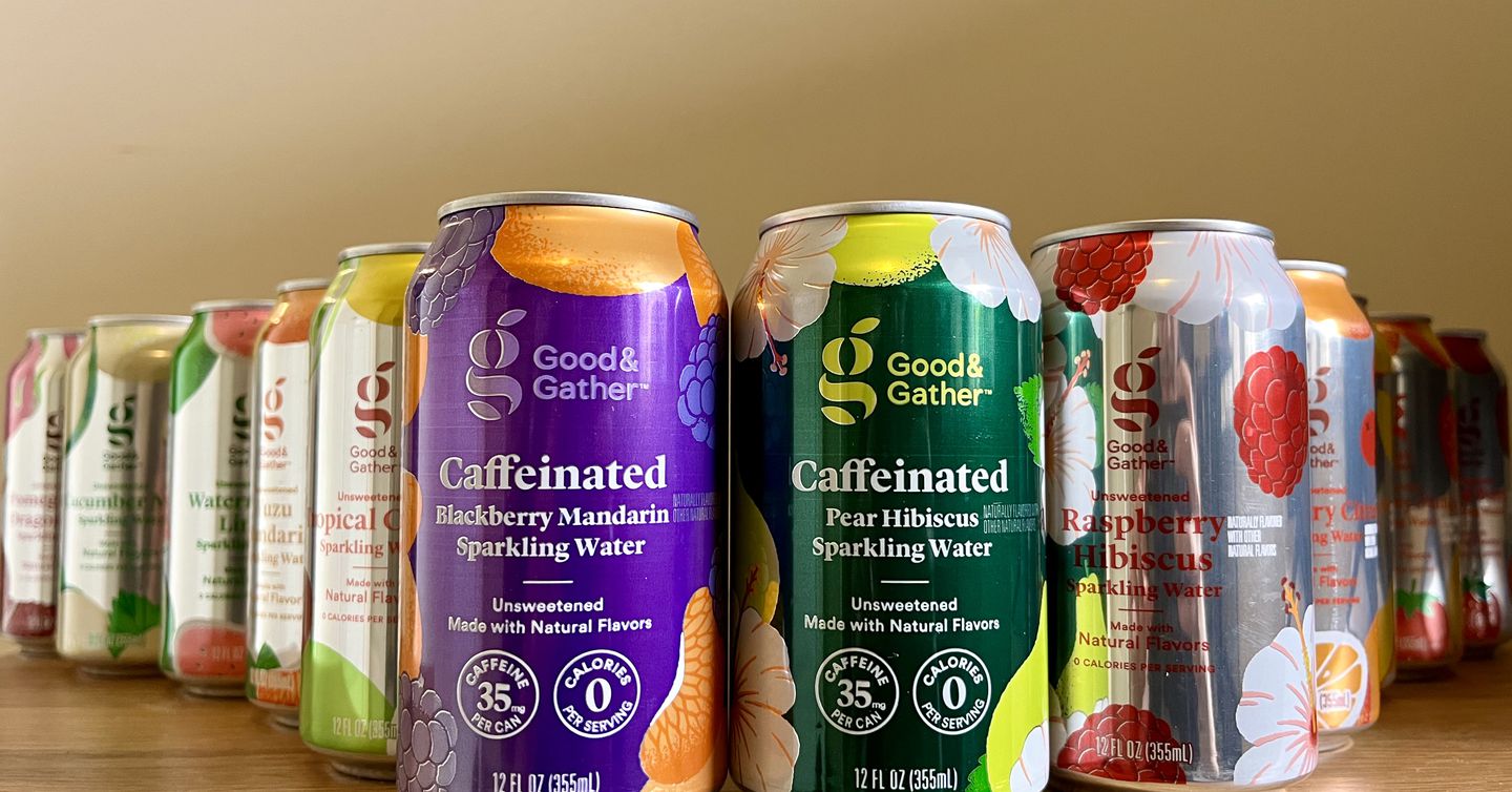 The Best Good & Gather Sparkling Waters To Buy at Target