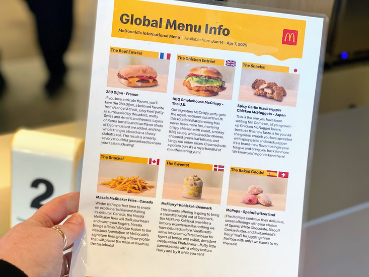 McDonald's Global Menu in Chicago Sells International Items — I Tried ...